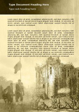 Siege Word Template 06834 | PoweredTemplate.com