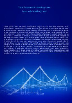 Bridge Word Template 07163 | PoweredTemplate.com