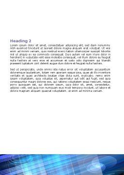 Solar Panels Word Template 07609 | PoweredTemplate.com