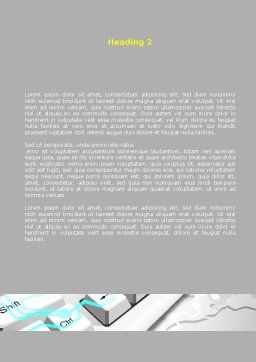 Keyboard Key Word Template 08072 | PoweredTemplate.com