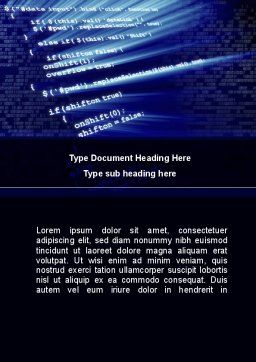Plantilla de Word - codificación de programación | 09042 ...