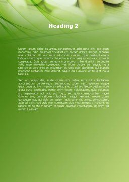 Medical Pills and Tablets Word Template 09418 | PoweredTemplate.com