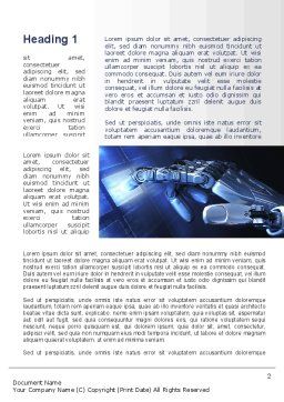 Manipulator Word Template 09522 | PoweredTemplate.com