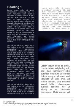 Studio Spotlight Word Template 10255 | PoweredTemplate.com