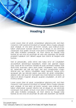 World Presentation Word Template 10281 | PoweredTemplate.com