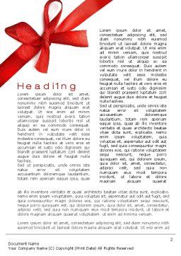 2013 Gift Word Template 10441 | PoweredTemplate.com