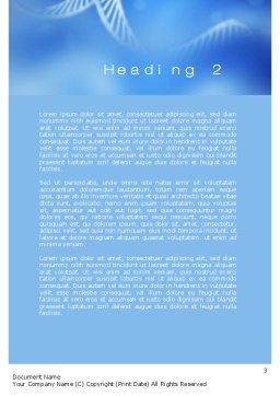 Modello Word - Tema dna | 10609 | PoweredTemplate.com