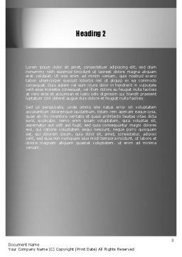 Spotlight Word Template 11200 | PoweredTemplate.com