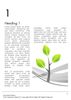 Sapling Word Template 11944 | PoweredTemplate.com