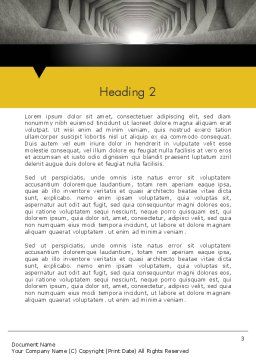 Adapting to Change Word Template 12365 | PoweredTemplate.com