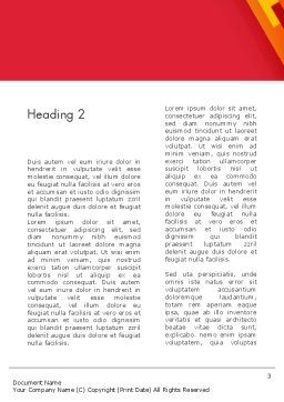 Variations of Red Word Template 12458 | PoweredTemplate.com