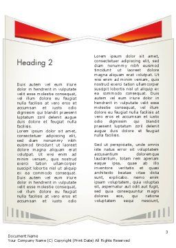 Abstract Broken Frame Word Template 12515 | PoweredTemplate.com