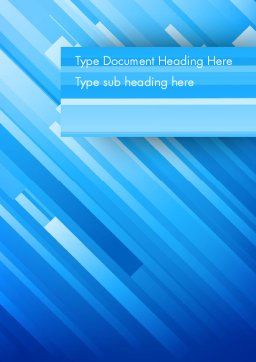 Abstract Stylized Rain Word Template 13148 | PoweredTemplate.com