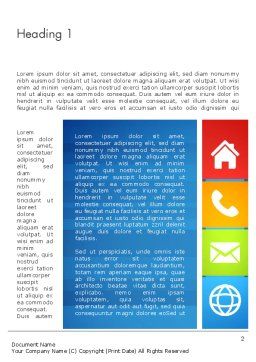 Customer Support Concept Presentation Word Template 13477 | PoweredTemplate.com