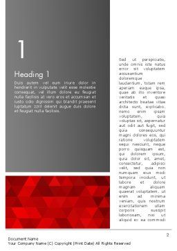 Salient Word Template 14067 | PoweredTemplate.com