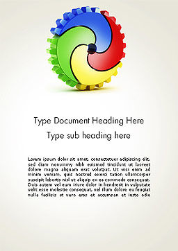 Integration Word Template 14084 | PoweredTemplate.com