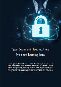 Data Protection Officer Word Template 14868 | PoweredTemplate.com