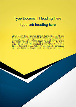 Abstract Cutted Paper Word Template 14994 | PoweredTemplate.com