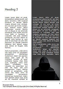 Computer Hacker Word Template 15280 | PoweredTemplate.com