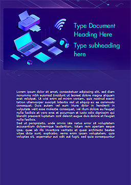 Plantilla de Word - dispositivos electronicos modernos | 15356 ...