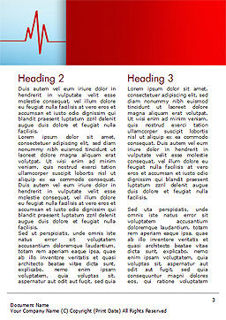 Blood Donation Concept Word Template 15422 | PoweredTemplate.com