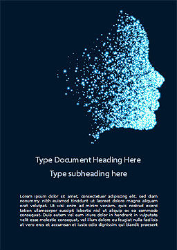 AI Word Template 15472 | PoweredTemplate.com