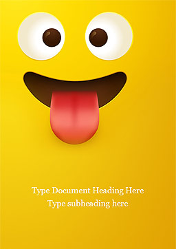 April Fool's Day Word Template 15518 | PoweredTemplate.com