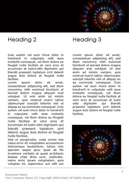 Spiral Stained Glass Window Word Template 16024 | PoweredTemplate.com