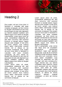 Christmas and New Year Red Background Word Template 16335 ...