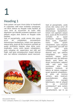 Healthy Breakfast Word Template 16380 | PoweredTemplate.com