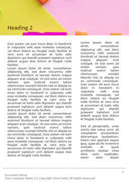 Colorful Toy Blocks Word Template 16413 | PoweredTemplate.com