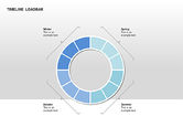 Timeline Preloader Diagrams - Free Presentation Template for Google Slides and PowerPoint | #00027
