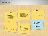 Post-It Notes Shapes - Presentation Template for Google Slides and ...