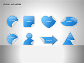 Stickers and Badges Icons - Free Presentation Template for Google ...