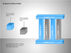 3D Blocks Organizational Charts - Free Presentation Template for Google ...