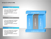 3D Blocks Organizational Charts - Free Presentation Template for Google ...