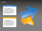 Interaction Arrows Collection Diagrams - Free Presentation Template for ...