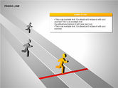 Finish Line Diagrams - Presentation Template for Google Slides and ...