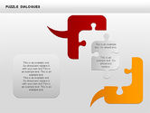 Puzzle Dialog Shapes - Presentation Template for Google Slides and ...