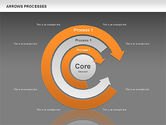 Processes with Curved Arrows Toolbox - Presentation Template for Google ...