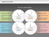 Seasons Timeline Diagram - Presentation Template for Google Slides and ...