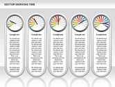 Working Time Process Diagram - Presentation Template for Google Slides ...