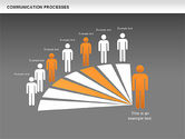 Communication Process Diagram - Presentation Template for Google Slides ...