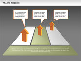 Tracks Timeline Diagram - Presentation Template for Google Slides and ...
