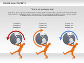 Figure Man Concept - Free Presentation Template for Google Slides and ...