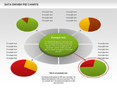 Data Driven Pie Charts Set - Presentation Template for Google Slides and PowerPoint | #01127