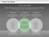 Three Tier Model Diagram - Presentation Template for Google Slides and ...