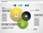 Media Map - Presentation Template for Google Slides and PowerPoint | #01240