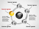 3D Circular Process Diagram - Presentation Template for Google Slides ...