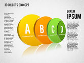 3D Objects Concept - Presentation Template for Google Slides and ...